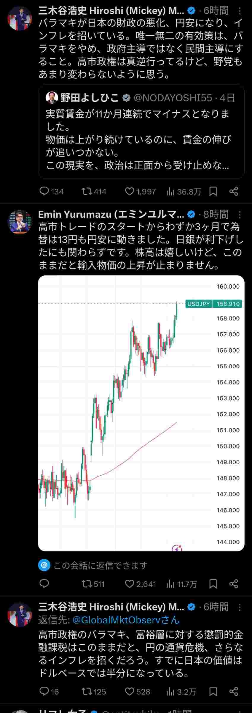 高市円安（3か月で13円）のヤバさ、バレ始めるwww | 炎の5chまとめ